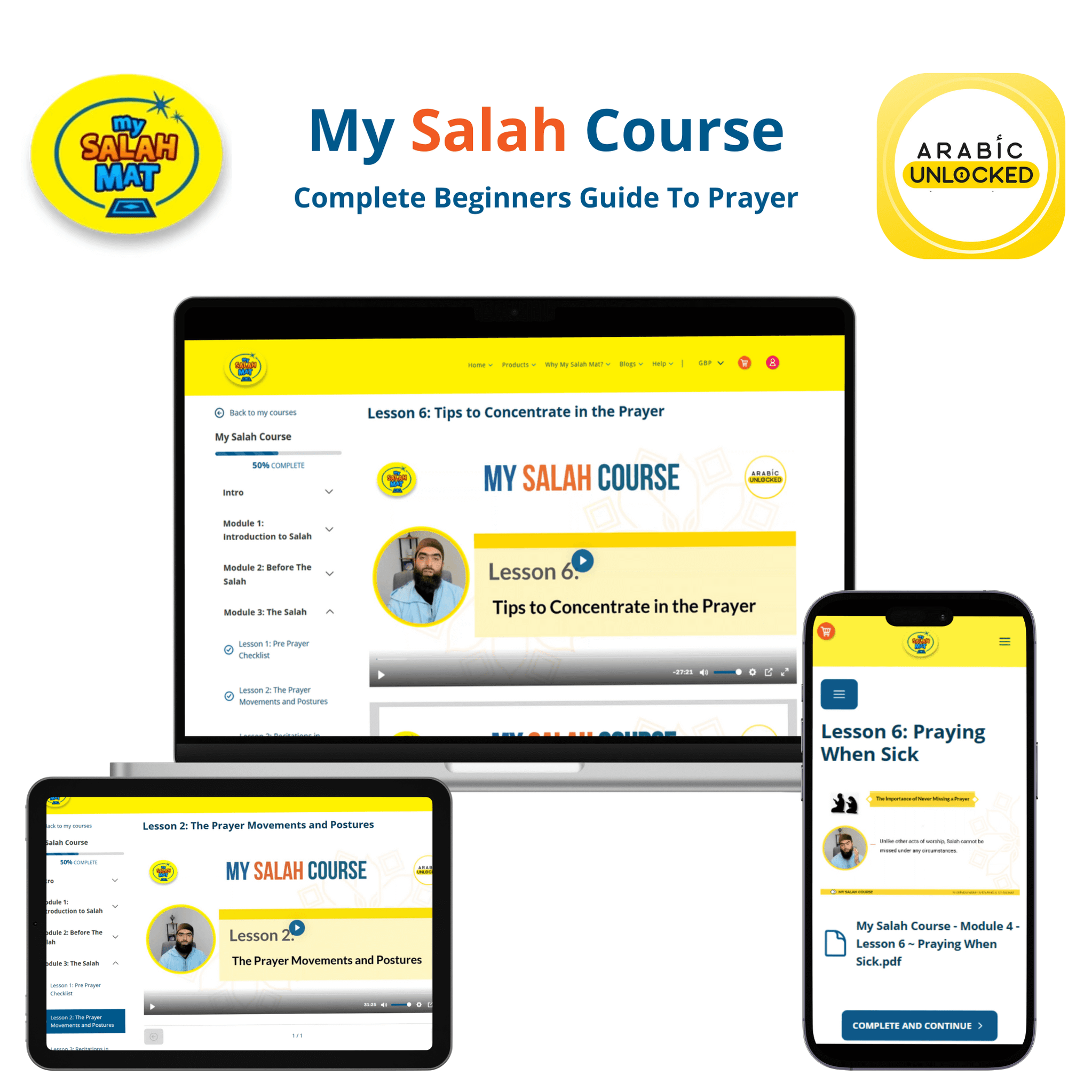 My Salah Course | Complete Beginners Guide To Prayer | Adults & Revert ...