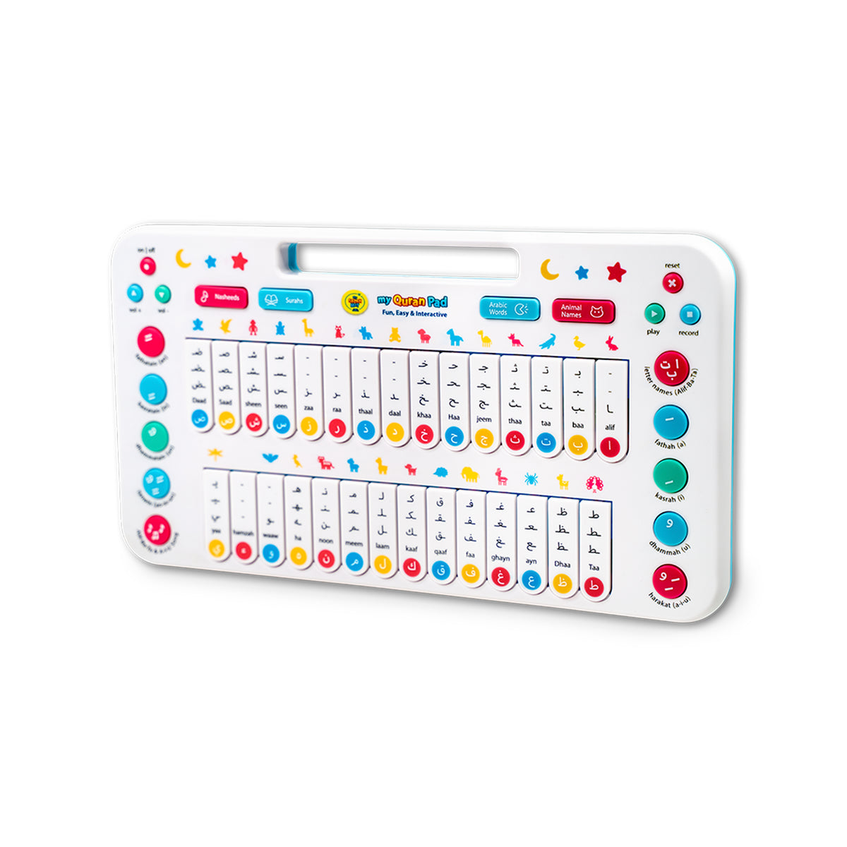 My Quran Pad | Interactive Arabic Alphabet Learning Pad For Kids | A b ...