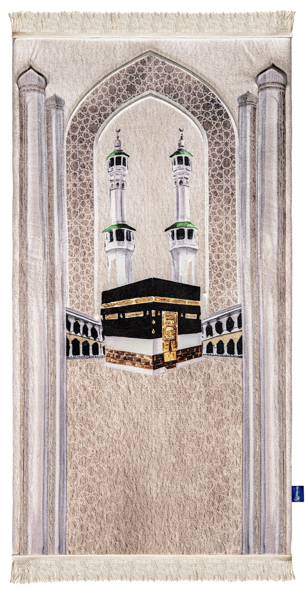Adult Premium Padded Prayer Mat with Masjid al-Haram Design | Urban Ru ...