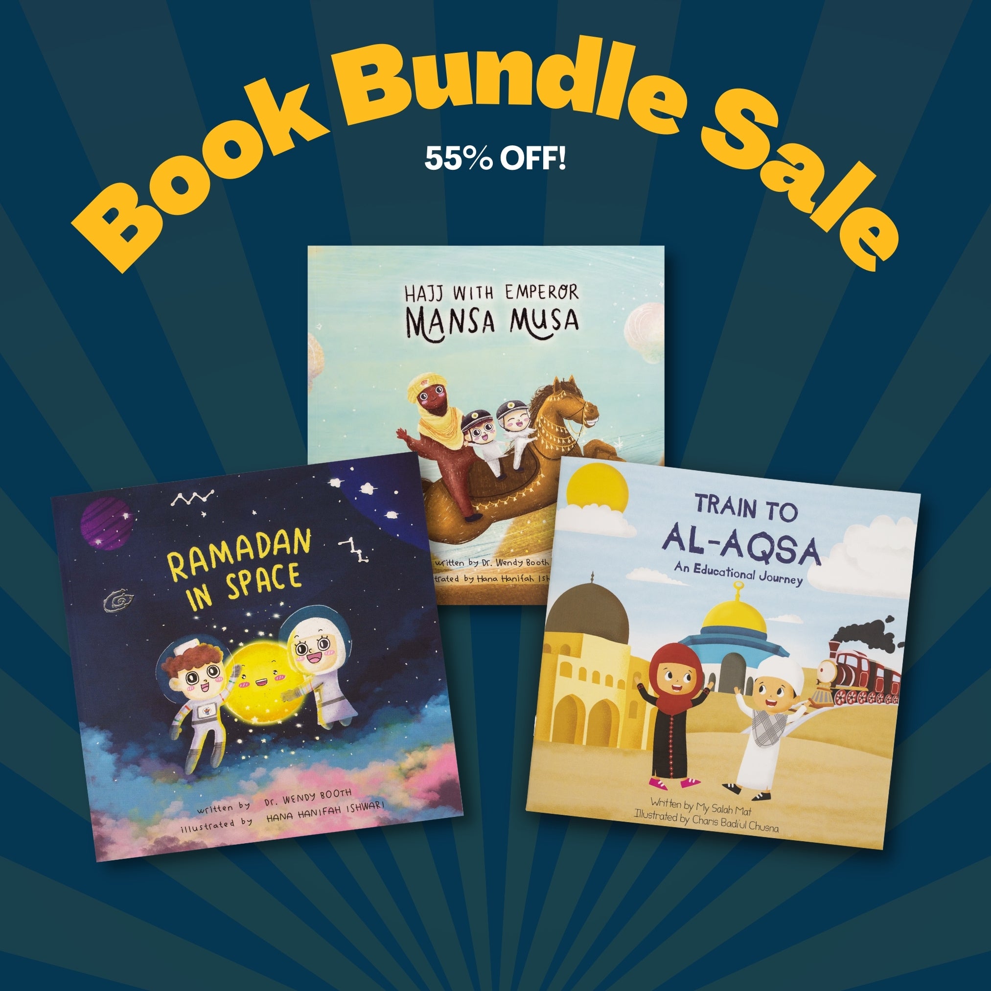 Islamic Kids Books Bundle for 2-6 Year Olds | Special OFFER | My Salah Mat